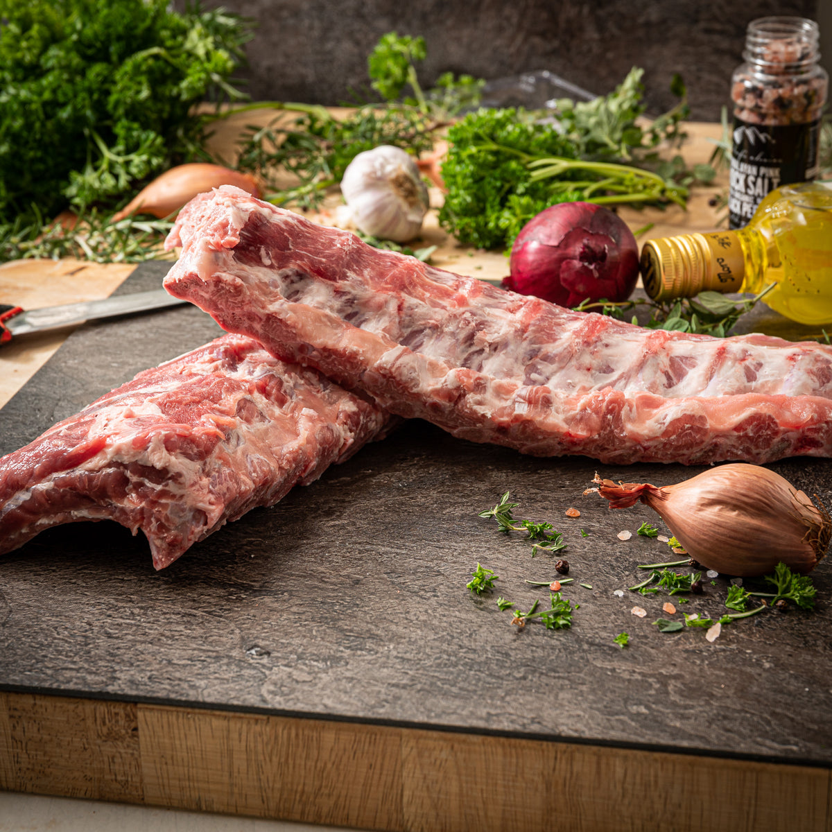 USA Pork Ribs (1kg) – Elvy's Premium Meats